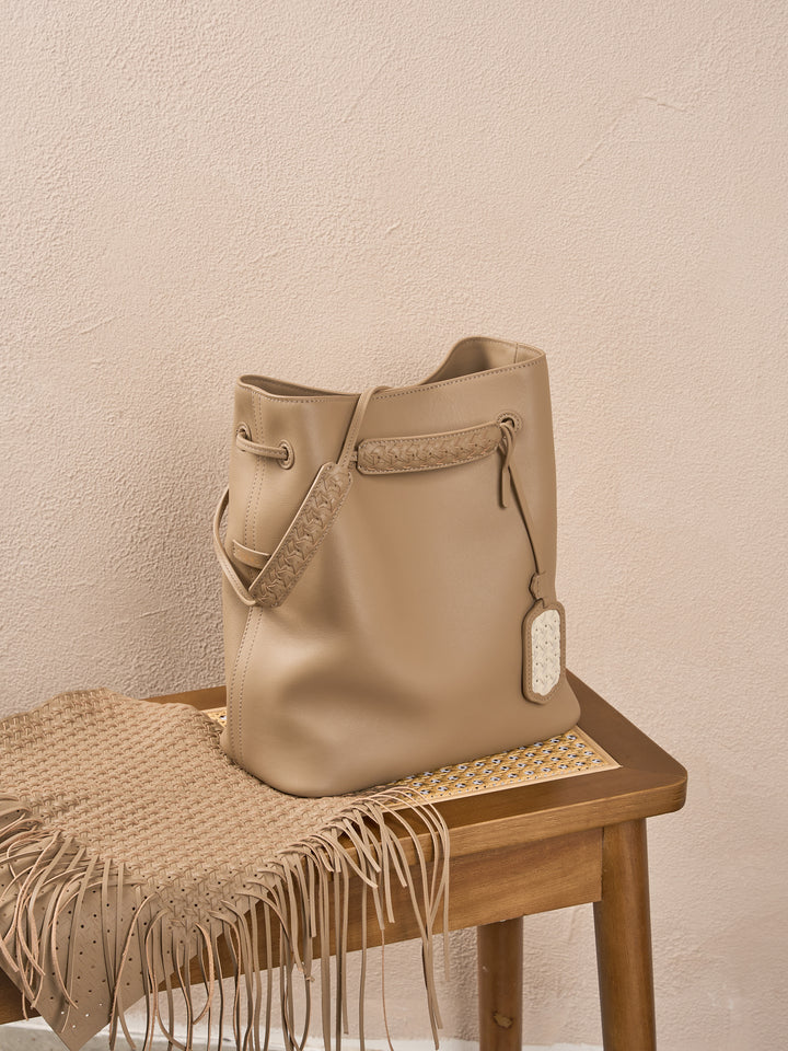 Shop Handmade Leather Tote Bags For Women - TIANQINGJI