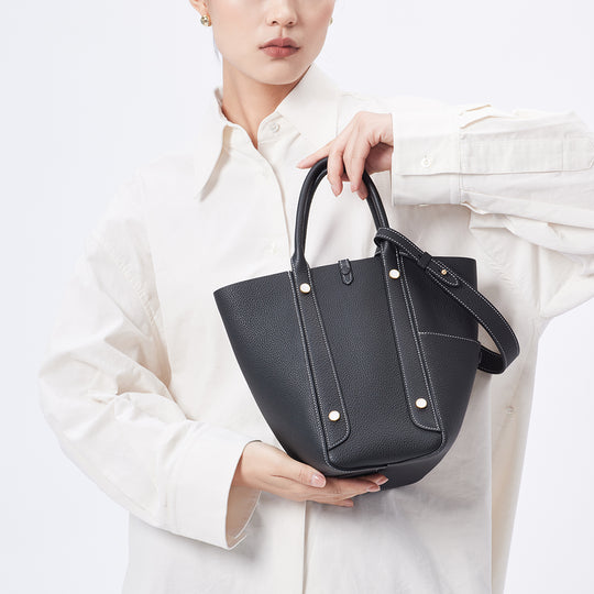 Shop Handmade Leather Tote Bags For Women - TIANQINGJI